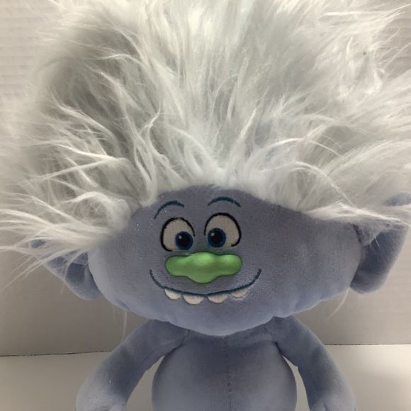 Dreamworks | Toys | Dreamworks Trolls 6 Blue Sparkle Plush Guy By ...